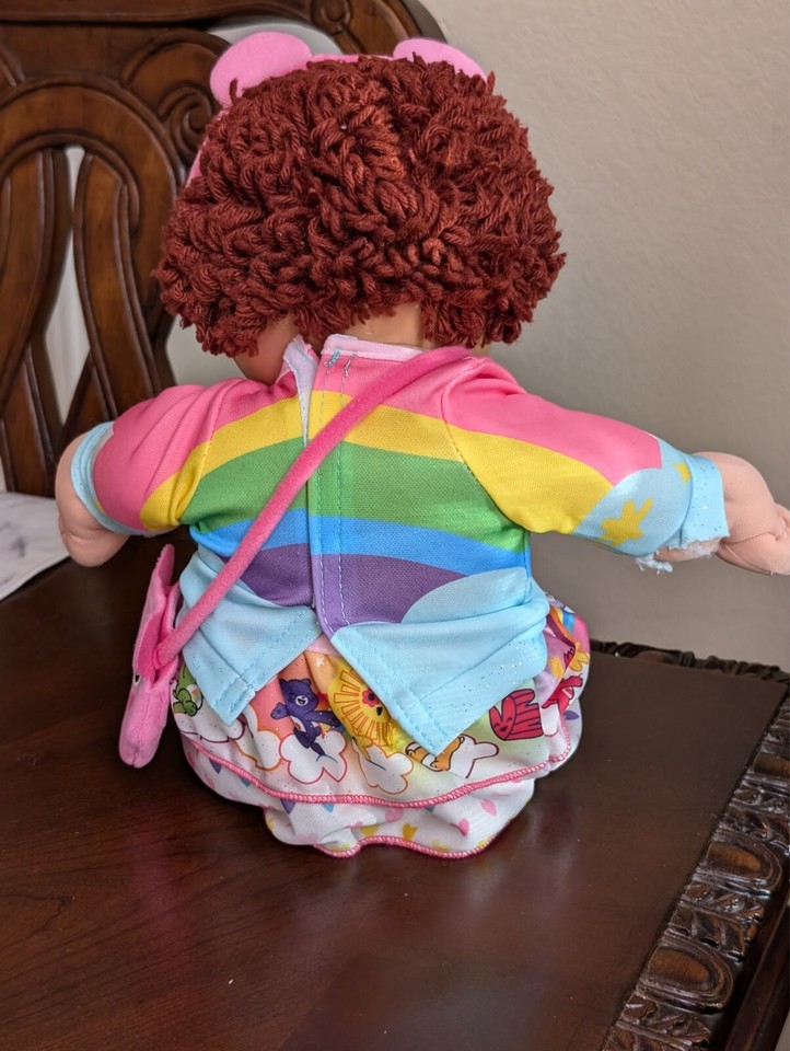 VTG Cabbage Patch Doll Red Head Mattel w/ Care Bears Xavier Roberts ...