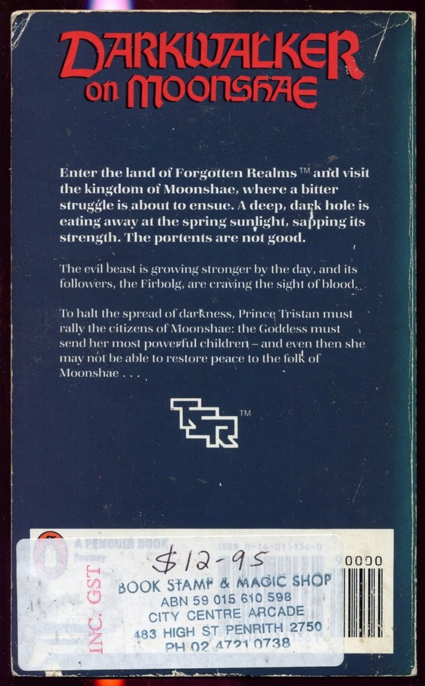 Darkwalker on Moonshae (Forgotten Realms: The Moonshae Trilogy #1 ...