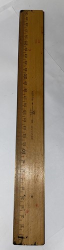 Westcott Double Sided Metal Edge 12" Ruler 30cm Vintage | eBay