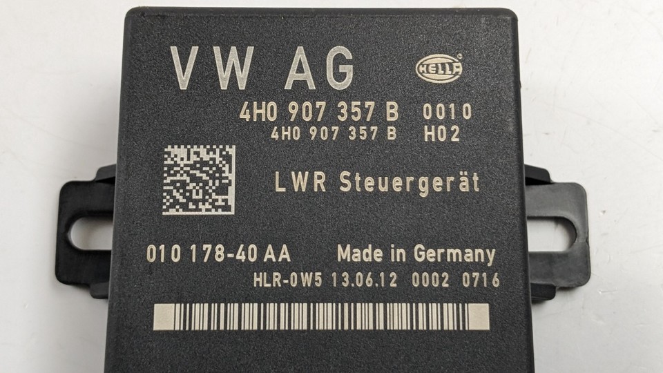 AUDI Q5 MK1 8R HEADLIGHT LEVEL CONTROL MODULE ECU 4H0907357B 2012 | eBay UK