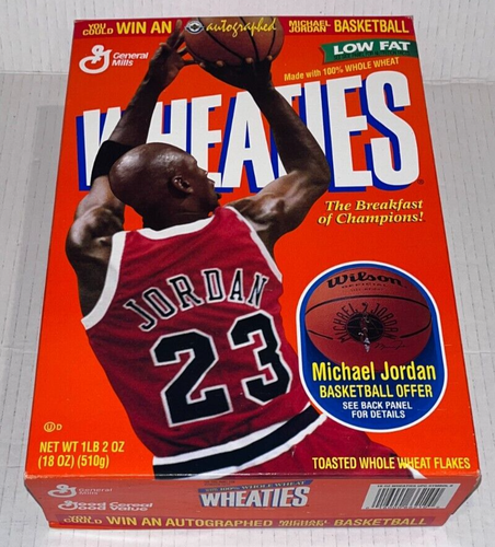 MICHAEL JORDAN / WHEATIES BOX (Chicago Bulls, Dated 1997, Empty) | eBay