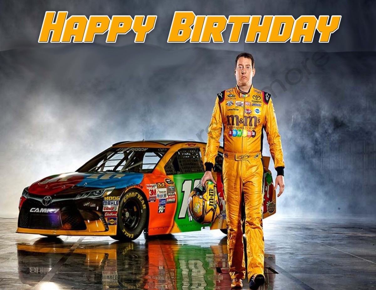 Nascar Kyle Busch Birthday Cake