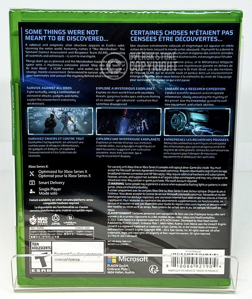 Scars Above - Xbox One | Xbox Series X - Brand New | Factory Sealed | eBay