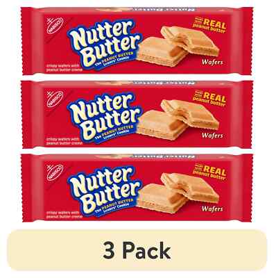 Nutter Butter Peanut Butter Wafer Cookies, 10.5 oz (Pack OF 3) | eBay