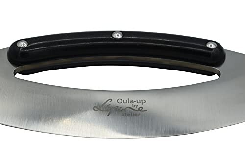 Lepine atelier Stainless Steel Oula-Up Cheese Knife & Chopper, Ebony ...
