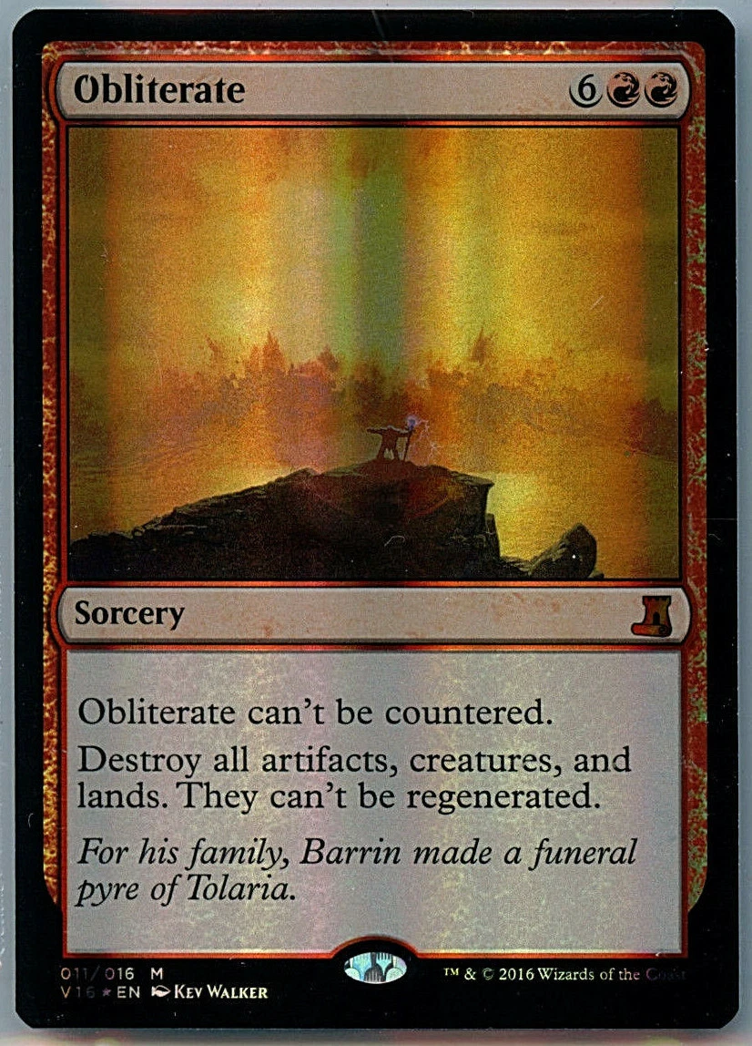 Obliterate To Destroy