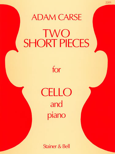 2 Short Pieces Cello, Piano by Adam Carse-Cello-Stainer & Bell | eBay ...