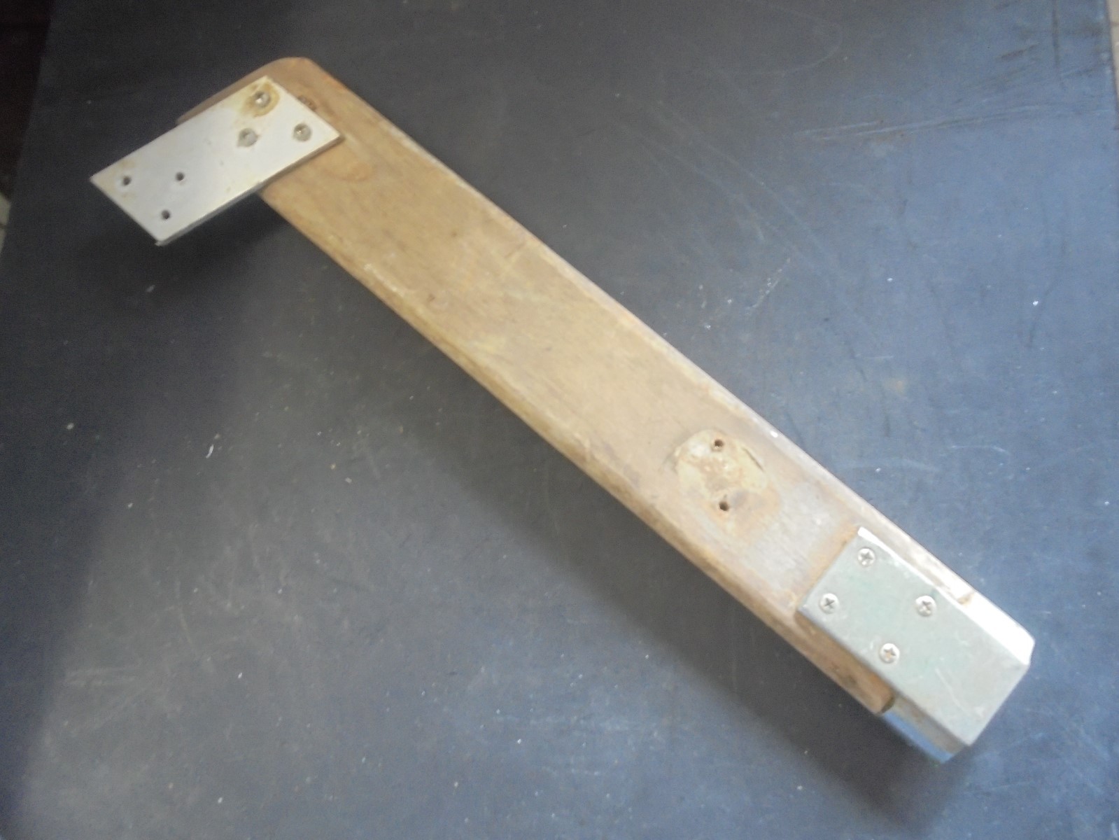 TEAK TRANSOM RAIL ENTRY RAIL BOAT TRANSOM HATCH DOOR 19"L X 3" X 1.5 ...