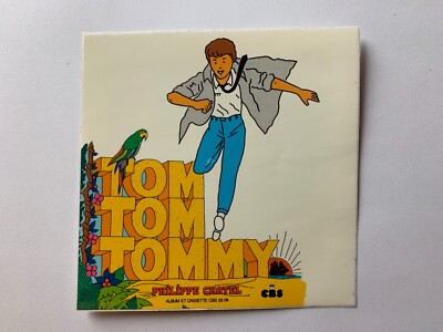 STICKER PROMO CBS - TOM TOM TOMMY PHILIPPE CHATEL | eBay