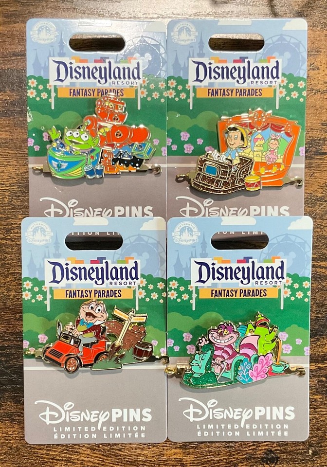 Disney 2024 DLR Monthly Release Parades LE 2500 Complete Pin Set | eBay