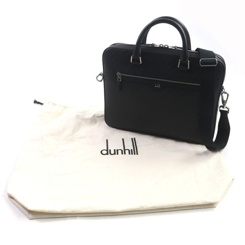 Dunhill Men's Briefcase Single Contour Slim Document Case Full Grain ...