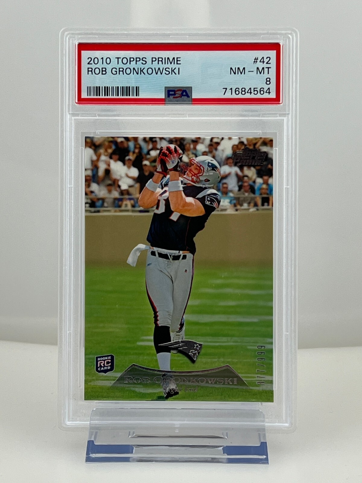 2010 Topps Prime Rob Gronkowski RC /999 PSA 8 | eBay.de