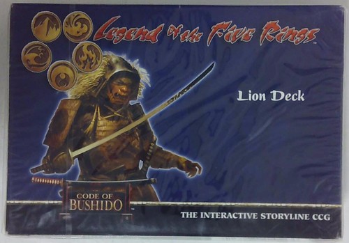 L5R CCG: CODE OF BUSHIDO :LION CLAN STARTER DECK | eBay