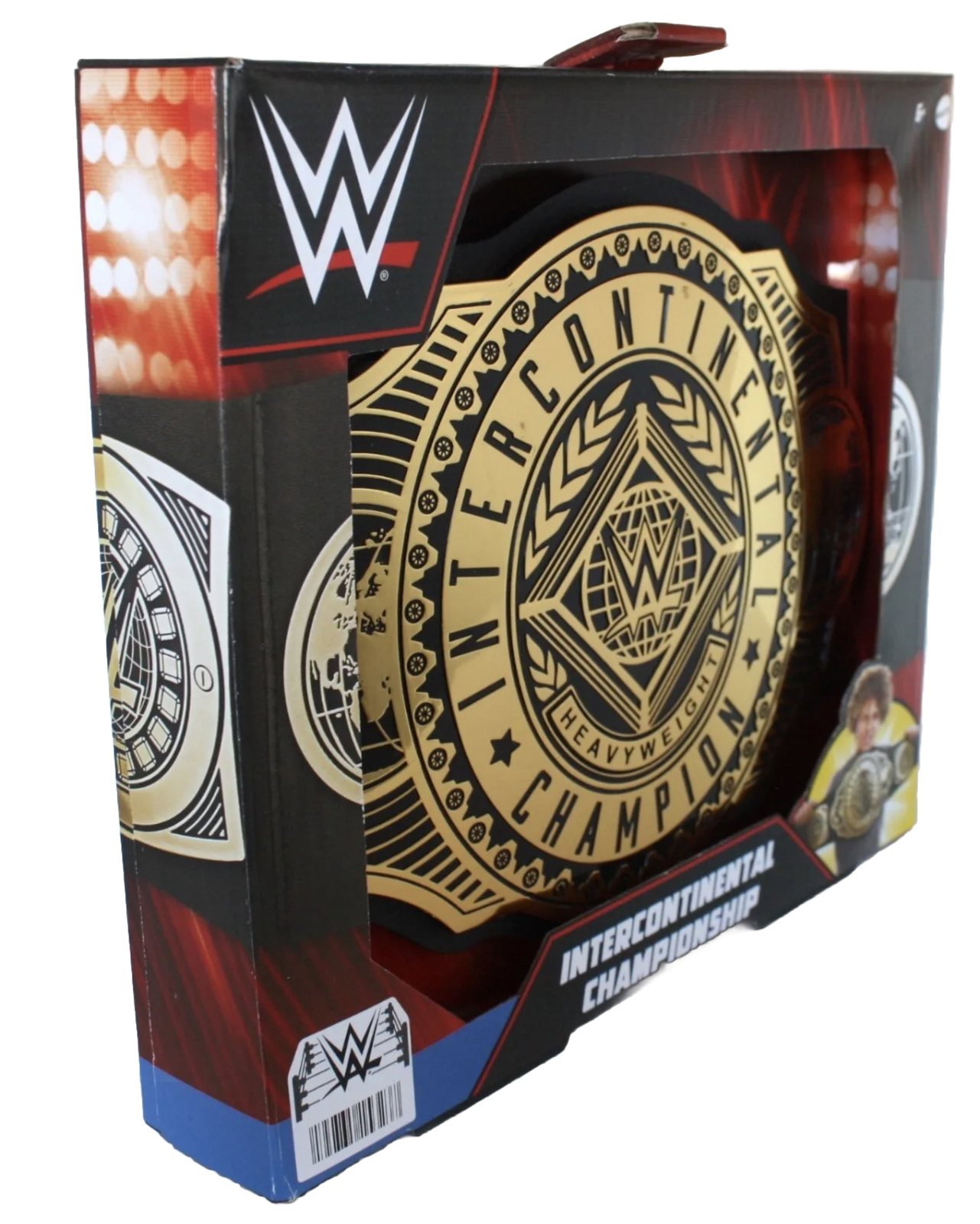 WWE Intercontinental Championship Title Belt Replica Mattel Kids Toy ...