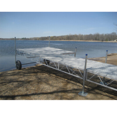 Patriot Docks Roll in Boat Lake dock with poly Decking 16, 24, 32 or 40 ...