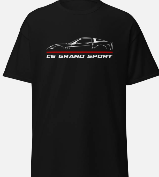T-shirt Corvette C6 Grand Sport Car Shirt | eBay