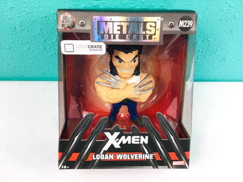Logan Wolverine X-Men Jada Metals M239 Die Cast Loot Crate Marvel ...