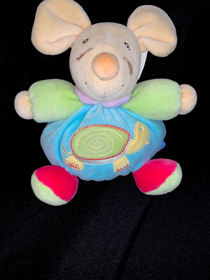 KALOO Soft Stuffed Chubby Blue Round MOUSE Baby Plush/Toy 8" Z8 | eBay