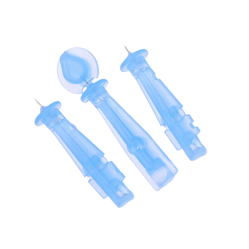 50Pcs 26g Soft Blood Glucose Medical Collecting Lancet Needles Diabetes ...