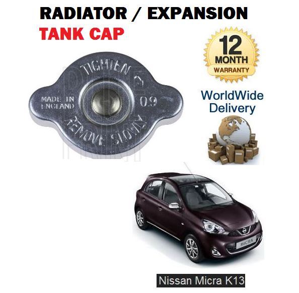FOR NISSAN MICRA K13 1.2 HR12DE HR12DR 2010-> NEW RADIATOR EXPANSION ...