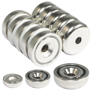Neodym Magnete mit Loch Bohrung Senkung Neodym-Magnet zum schrauben ...