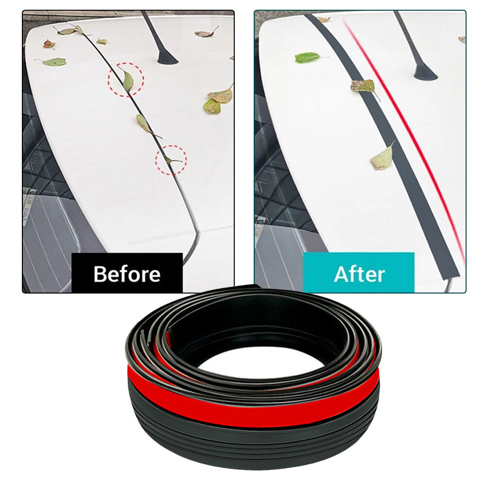 1.6m Car Rubber Sealing Strip Auto Trunk Lid Gap Seal Strip For SUV ...