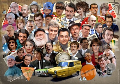 ONLY FOOLS AND HORSES Best Of Tribute A3 Poster Print Trigger Boycie ...