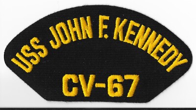 United States Navy USS John F. Kennedy CV-67 Hat Patch V3 | eBay