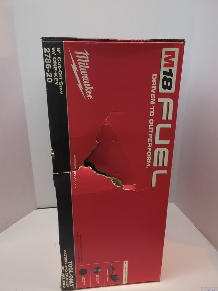 Milwaukee 2786-20 M18 FUEL 9" Cut-Off Saw w/ ONE-KEY Bare Tool ...