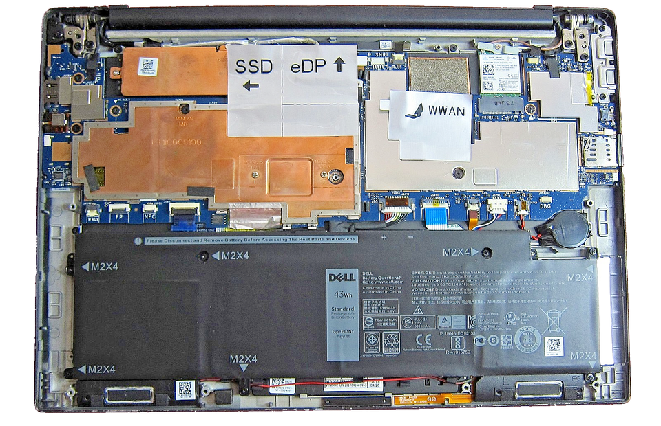 Dell Latitude 7370 Intel m7-6Y75 1.2GHz, 16GB, 512GB SSD, BT, WIFI ...