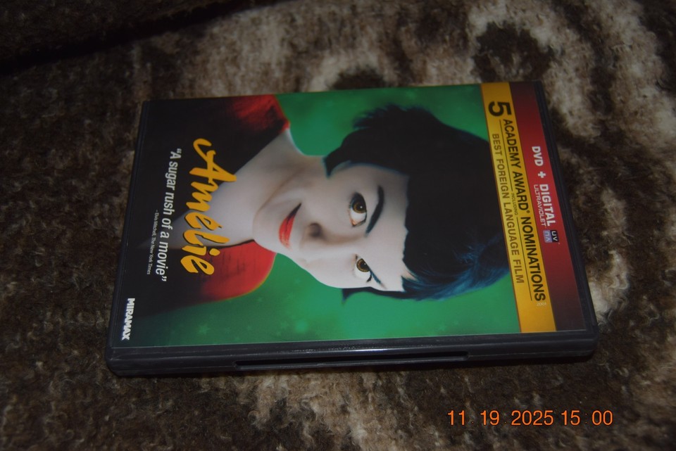 "AMELIE" DVD,2 DISC(R)DIGITAL /INSERT(B) BOX#5.. | eBay