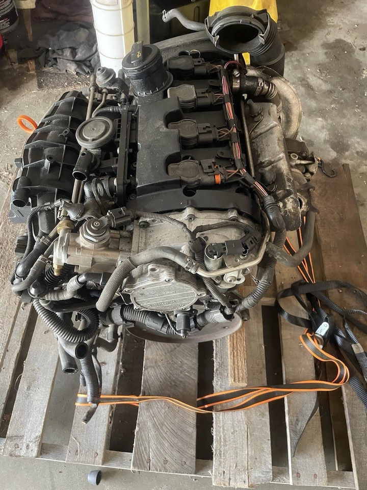 06-08 VW Audi 2.0T BPY Engine w/turbo Golf GTI Jetta Gli Passat Eos A3 ...