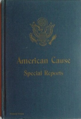 SPECIAL REPORTS - VITAL ISSUES OF 1976 **#ed / SIGNED by SENATOR GEORGE ...