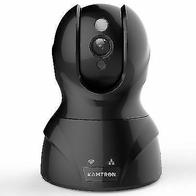 KAMTRON 1080P Wireless Security Camera Home Baby Monitor - Black for ...