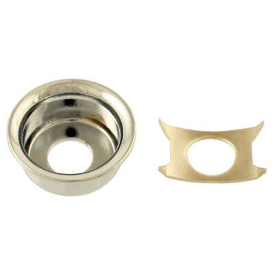 Tele Input Cup Jackplate 7/8" Mounting Hole Nickel AP-0275-001 | eBay