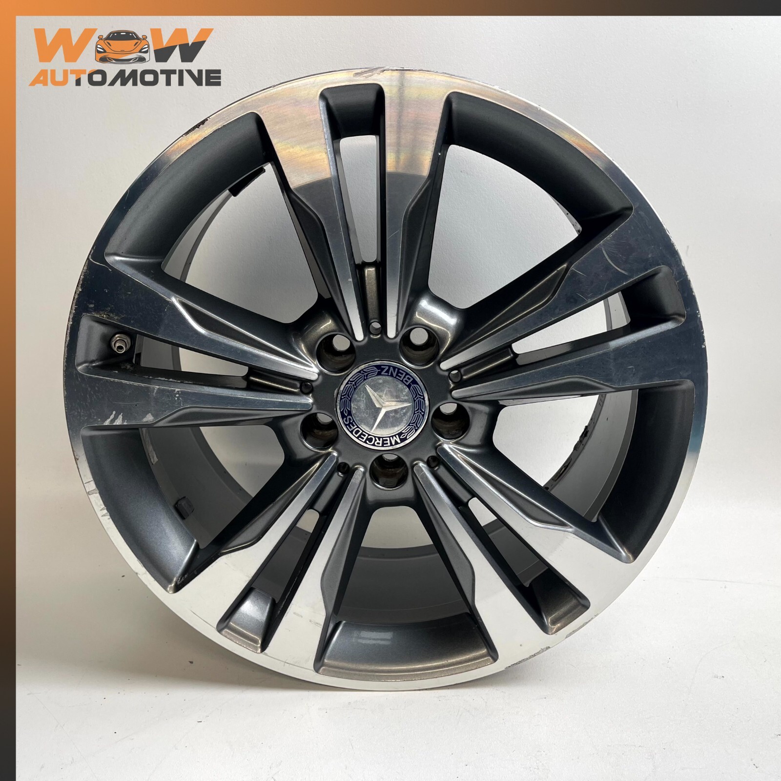14-17 MERCEDES-BENZ C207 E CLASS 18" 8.5Jx18 5 TWIN SPOKE REAR WHEEL ...