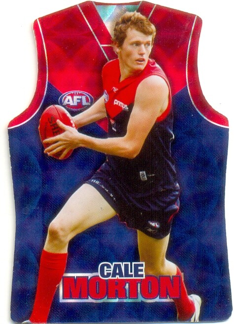 2009 Select AFL Champions Die-Cut GDC121 Cale Morton - Melbourne | eBay
