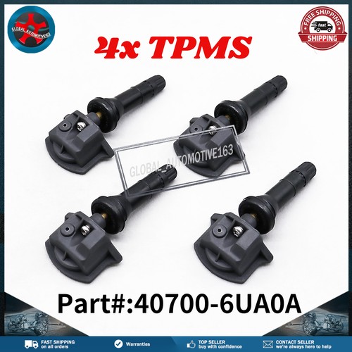 4PCS New 40700-6UA0A Tire Pressure Sensor TPMS For 2021 Nissan Altima ...