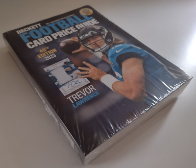 2023 40th Edition Beckett Football Card Price Guide NEW $39.95 Cover ...