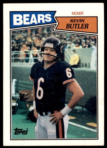 1987 Topps Kevin Butler Chicago Bears #50 | eBay