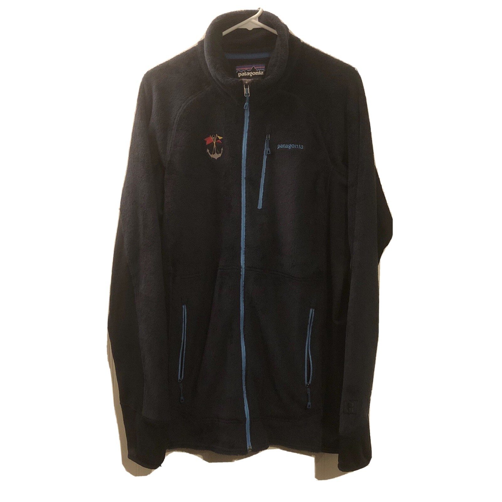 Patagonia Regulator R1 Black Fleece Full Zip Up Jacket Mens XL Company ...