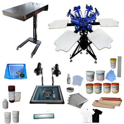 Screen Printing - 6 Color 4 Station