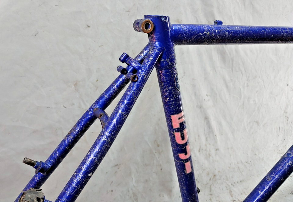 1989 Fuji Tahoe MTB Bike Frame 18.5" Large Hardtail Tange Chromoly ...