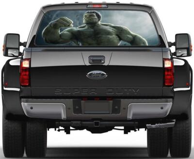 Hulk Avengers Super Hero Rear Window Decal Graphic Sticker Car Truck ...