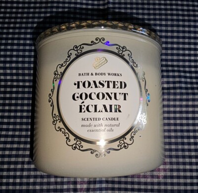 Bath & Body Works 3-Wick Scented Candle Fragrance TOASTED COCONUT ...