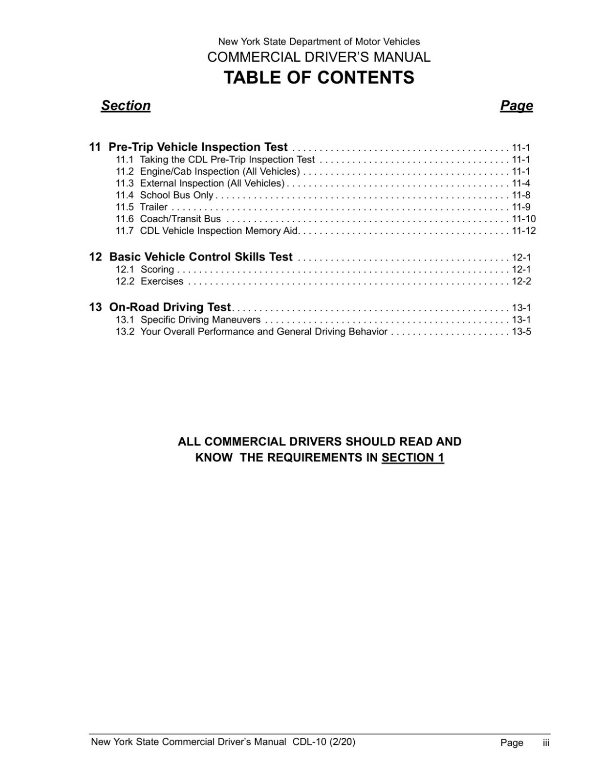 NEW YORK CDL Study Guide Book: Test Manual Commercial Driver License ...