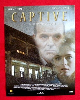 CAPTIVE 1998 ERIKA ELENIAK MICHAEL IRONSIDE CATHERINE COLVEY US MOVIE ...