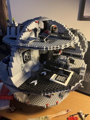 LEGO Star Wars: Death Star (10188) with figures, box and instructions ...