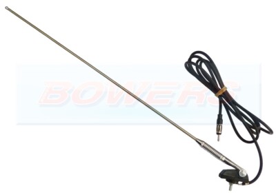 Universal Roof Mount Stainless Steel Classic Car Radio Aerial Ariel ...