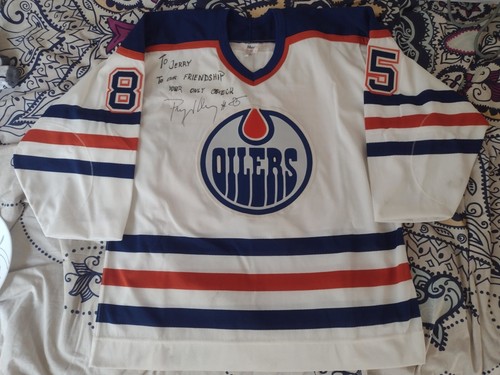 Peter Klima Edmonton Oilers game worn jersey signed | eBay